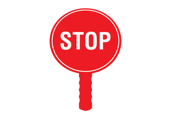 Hand Held Lollipop Signs - Paddle Signs - Event