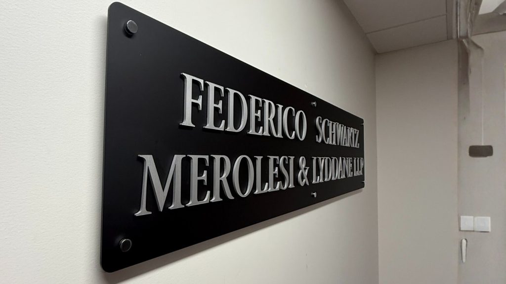 Standoff Signs - Acrylic Office Wall Signs with Spacers