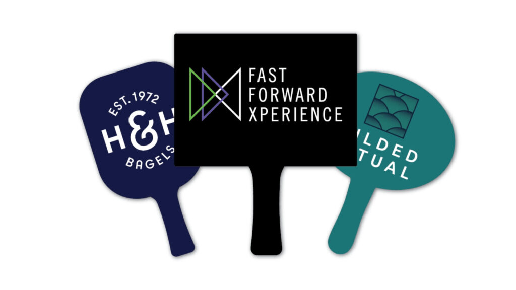 Hand Held Lollipop Signs - Paddle Signs - Event