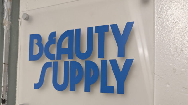 Standoff Signs - Acrylic Office Wall Signs with Spacers