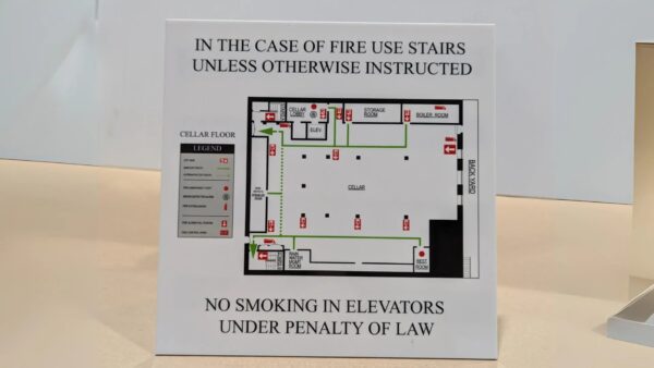 Egress Map Signs NYC - Fire Safety & Emergency Exit Solutions