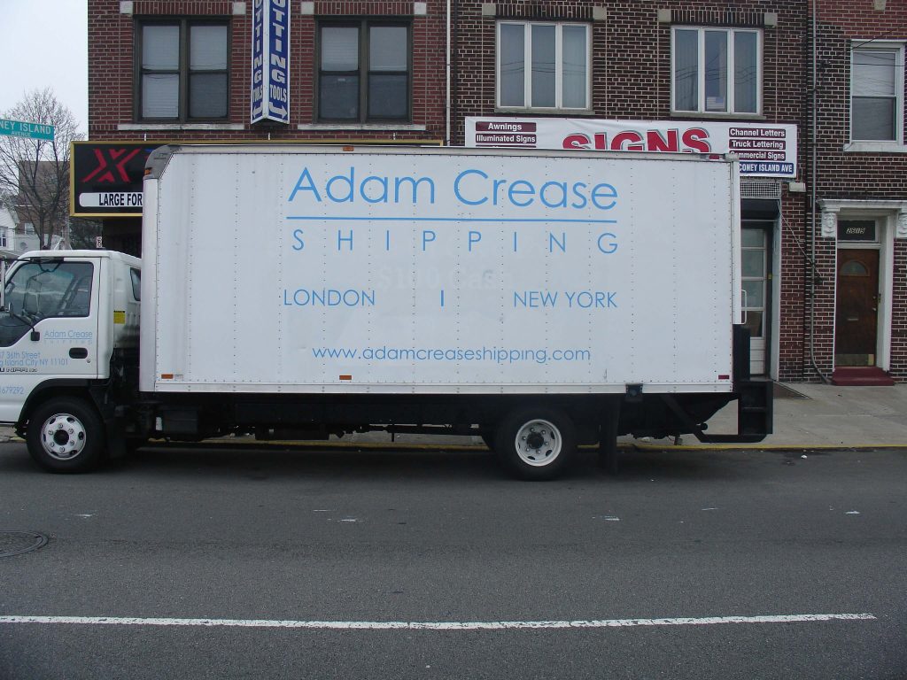 Truck Lettering NYC - US DOT Numbers, CMV Marking, Vinyl Lettering